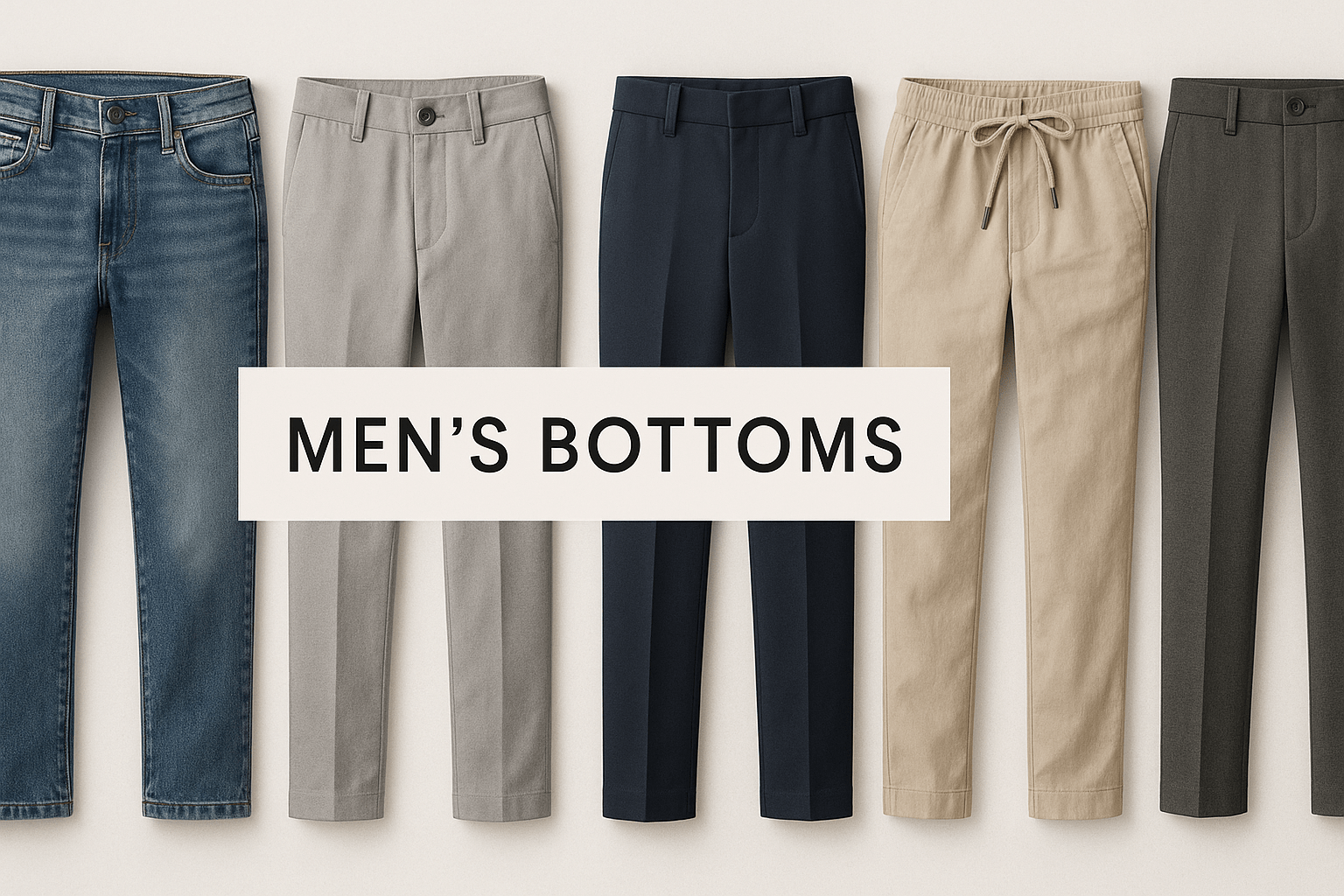 Men's Bottoms Collection | Lookzlike